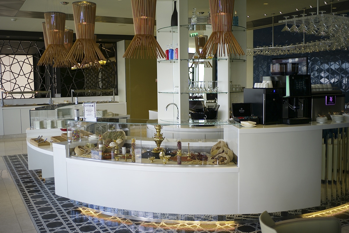 Qatar Airways Salon VIP Aéroport Roissy Charles de Gaulle - Agencement ...